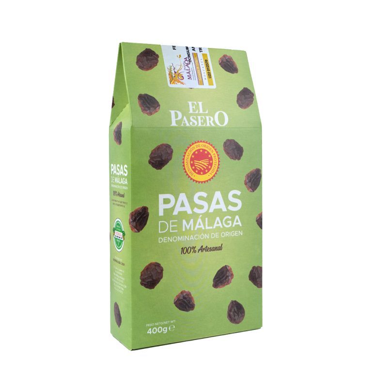 Uvas pasas de Málaga El Pasero 400g - Andalucía Selección
